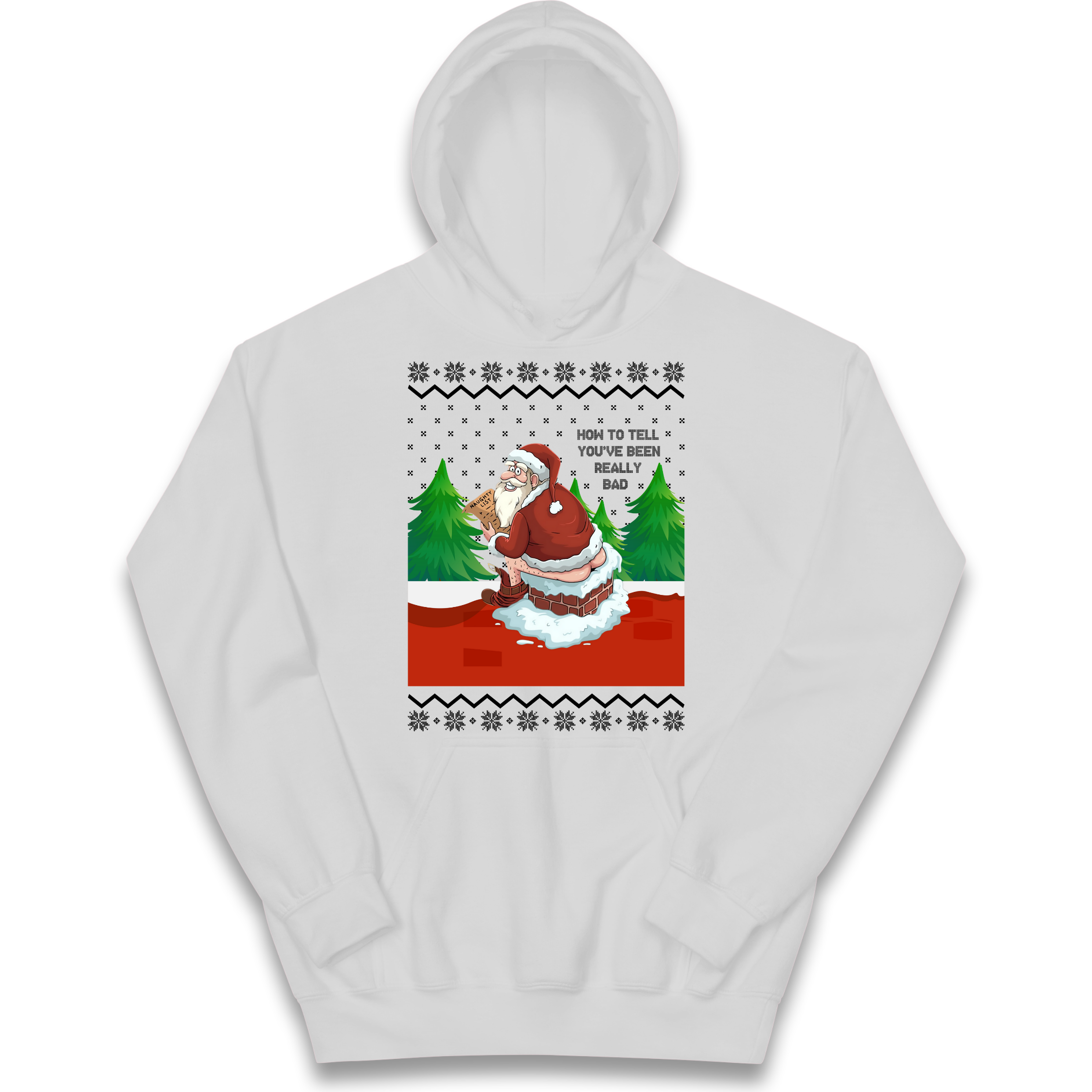 You've Been Really Bad Kids Hoodie | Naughty List Hoodie – Spoofytees