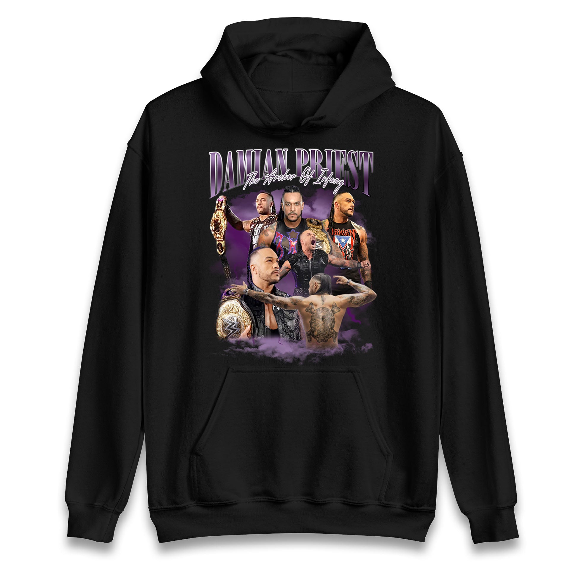 Damian Priest Bootleg Hoodie | Shop For Wrestler Clothing – Spoofytees