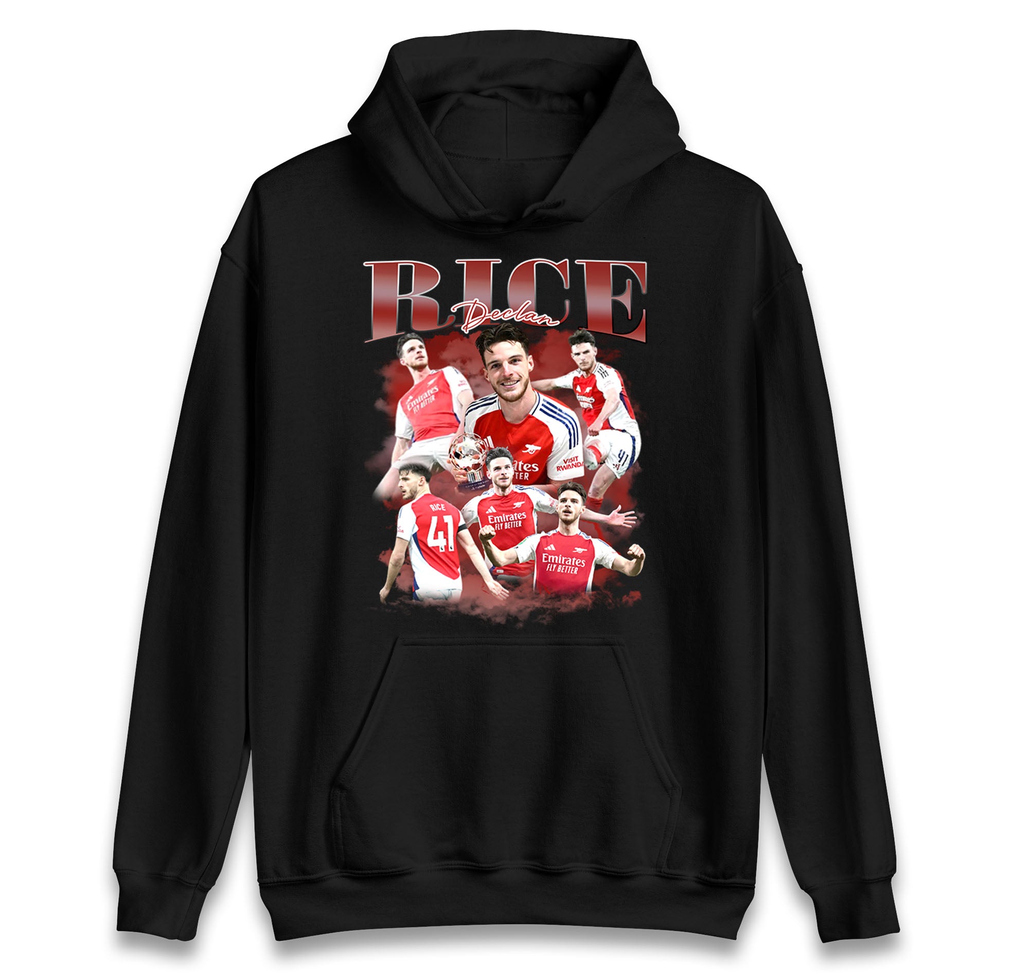 Declan Rice Hoodie | Shop For Arsenal FC Fans Clothes – Spoofytees