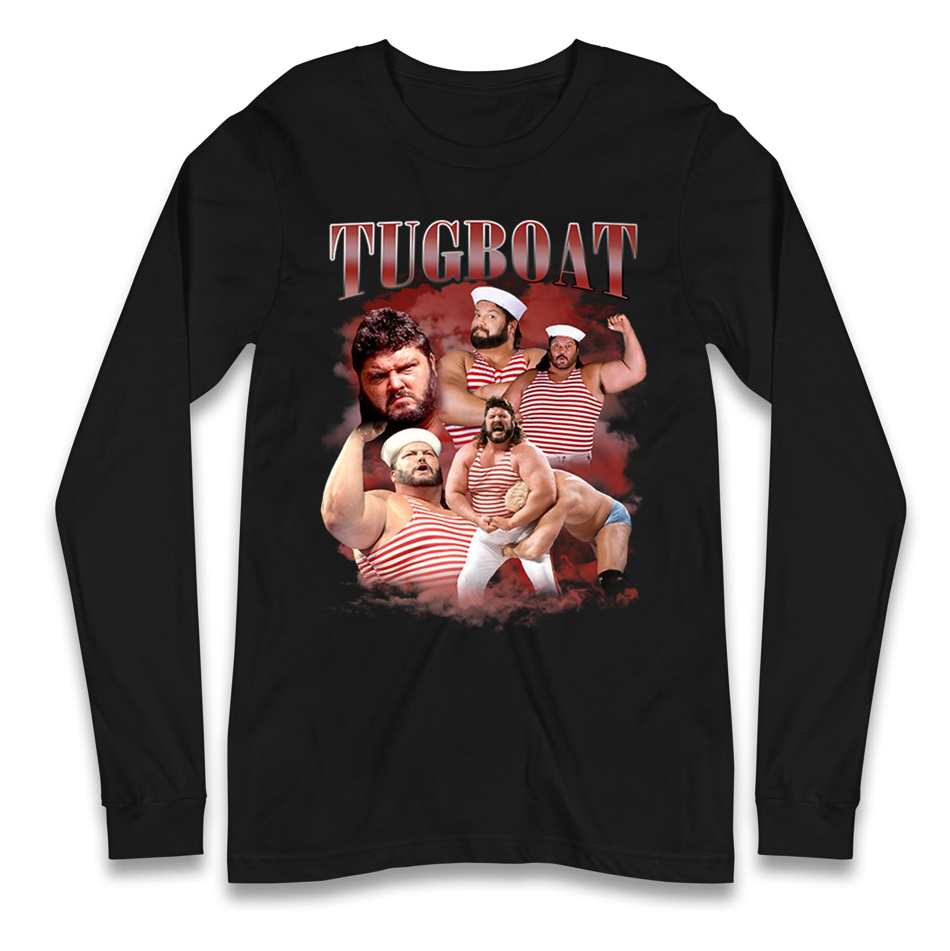 Fred Alex Ottman Tugboat Bootleg Longsleeve T-Shirt | Shop for WWE T ...