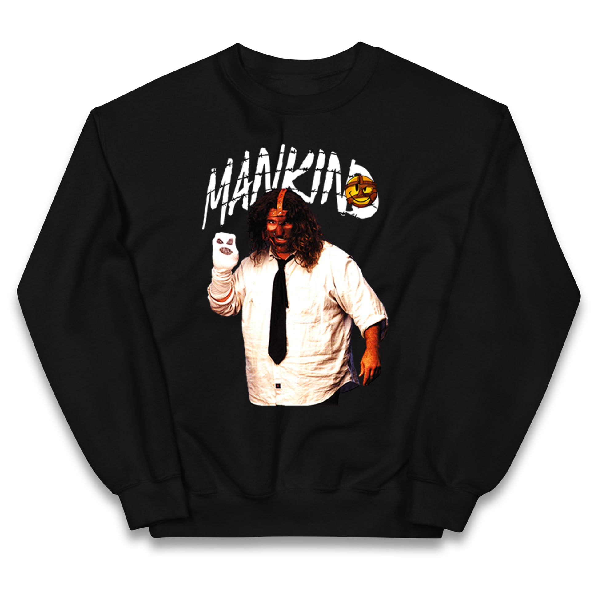 Childrens Mick Foley Jumper | Shop for WWE Mankind Merchandise – Spoofytees