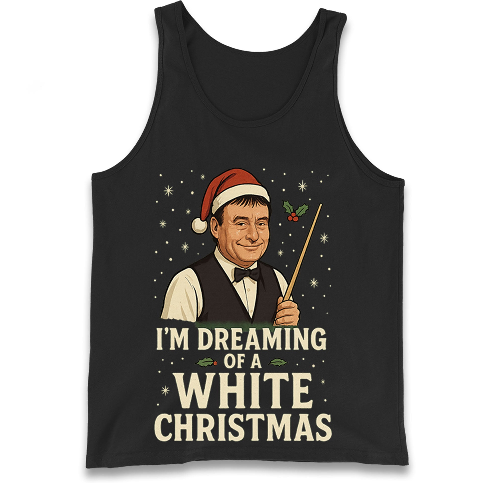 Snooker Christmas Tank Top | Buy Sports Christmas Merch – Spoofytees