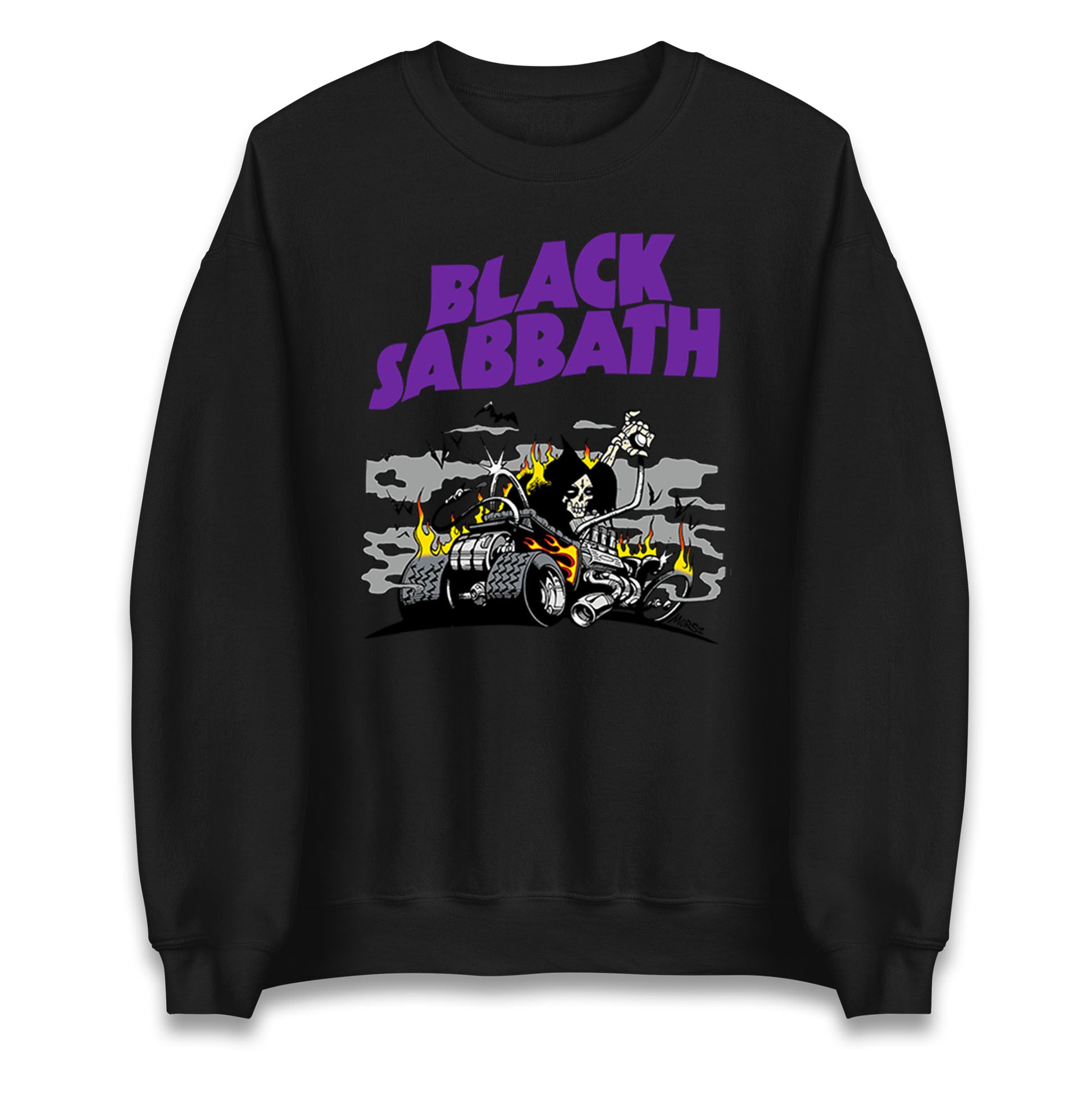 Black Sabbath Skellington Jumper | Shop For Rock band Merch – Spoofytees