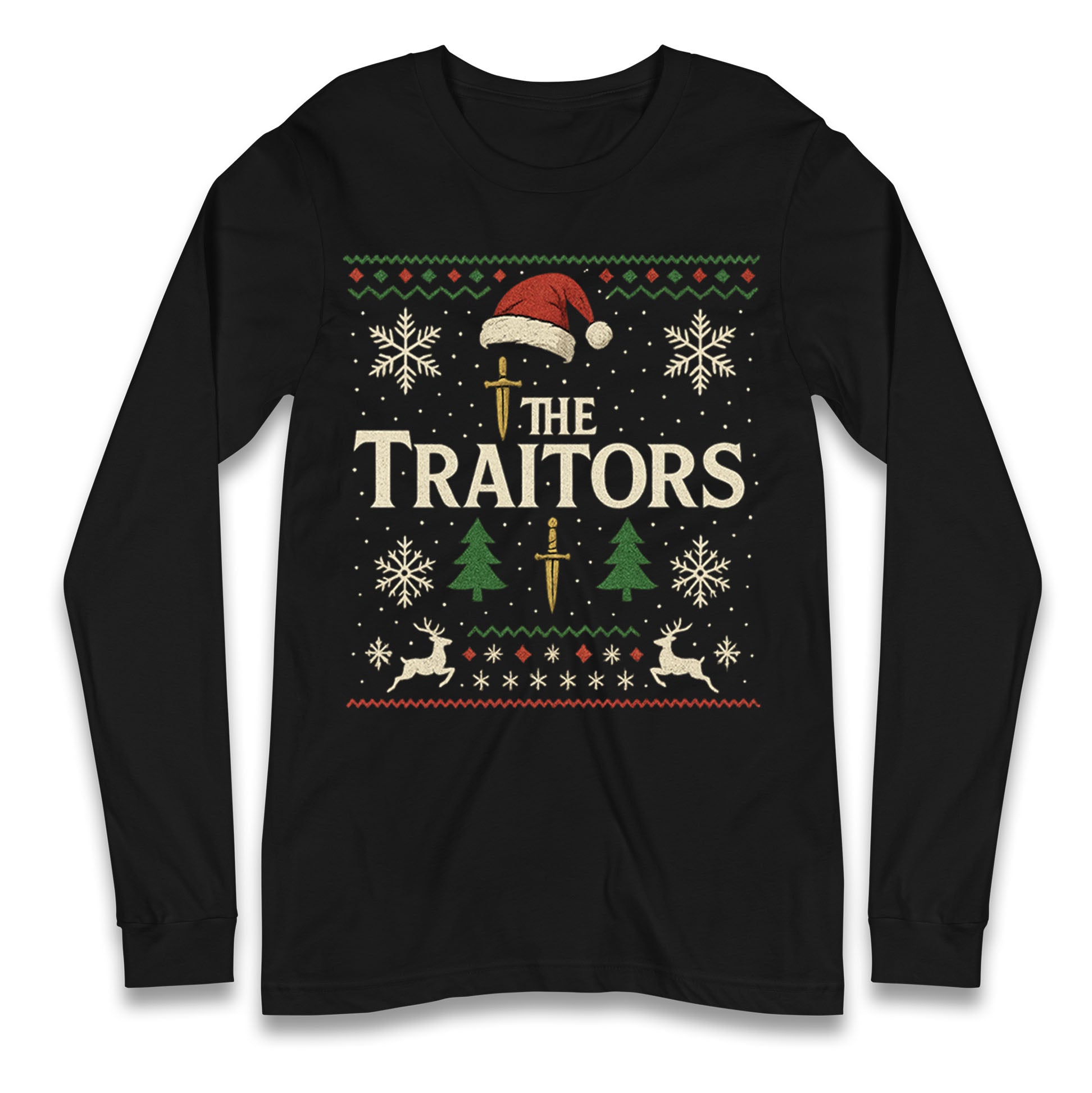 The Traitors Christmas Longsleeve T Shirt | Buy Wilf Webster Merch ...