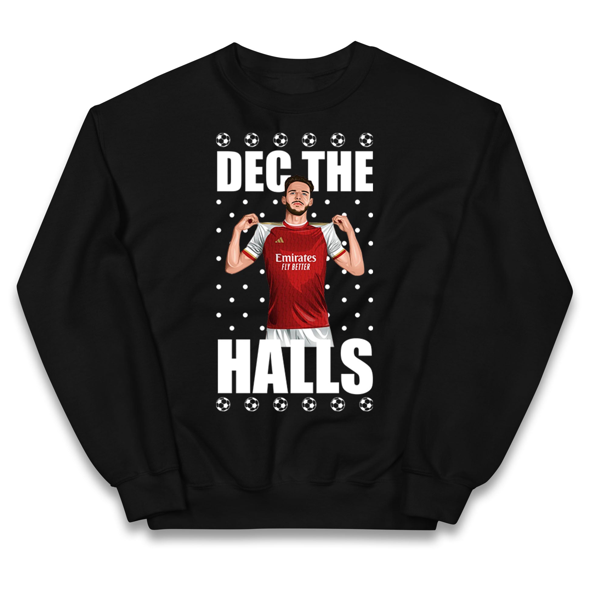Declan Rice Kids Jumper | Shop For Christmas Arsenal Sale Uk – Spoofytees