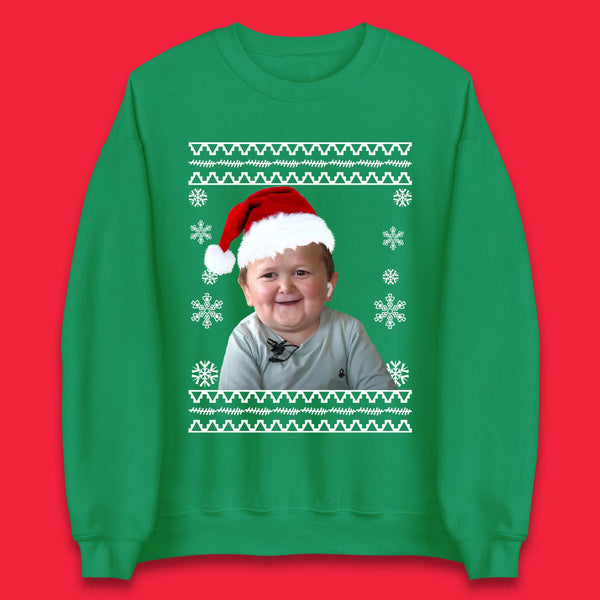 Hasbulla Christmas Sweater | Shop for Hasbik Tops for Sale UK – Spoofytees