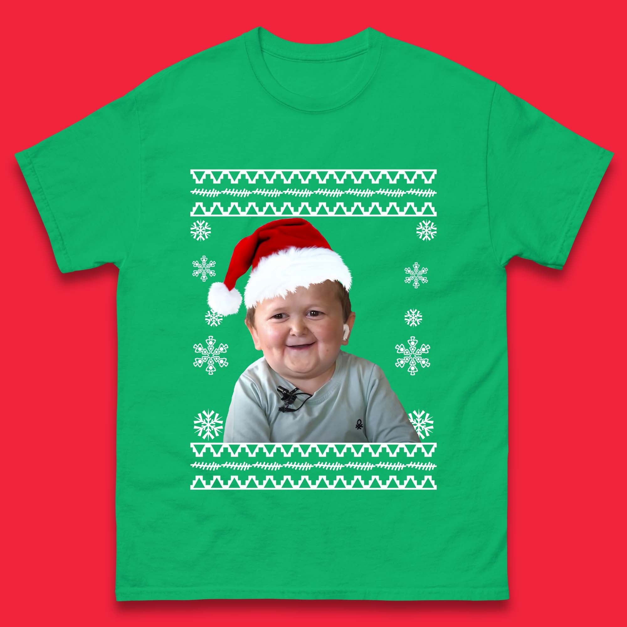 Santa Hasbulla Magomedov Christmas Mens T-Shirt – Spoofytees