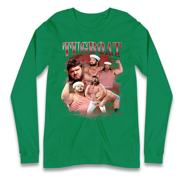 Fred Alex Ottman Tugboat Bootleg Longsleeve T-Shirt | Shop for WWE T ...