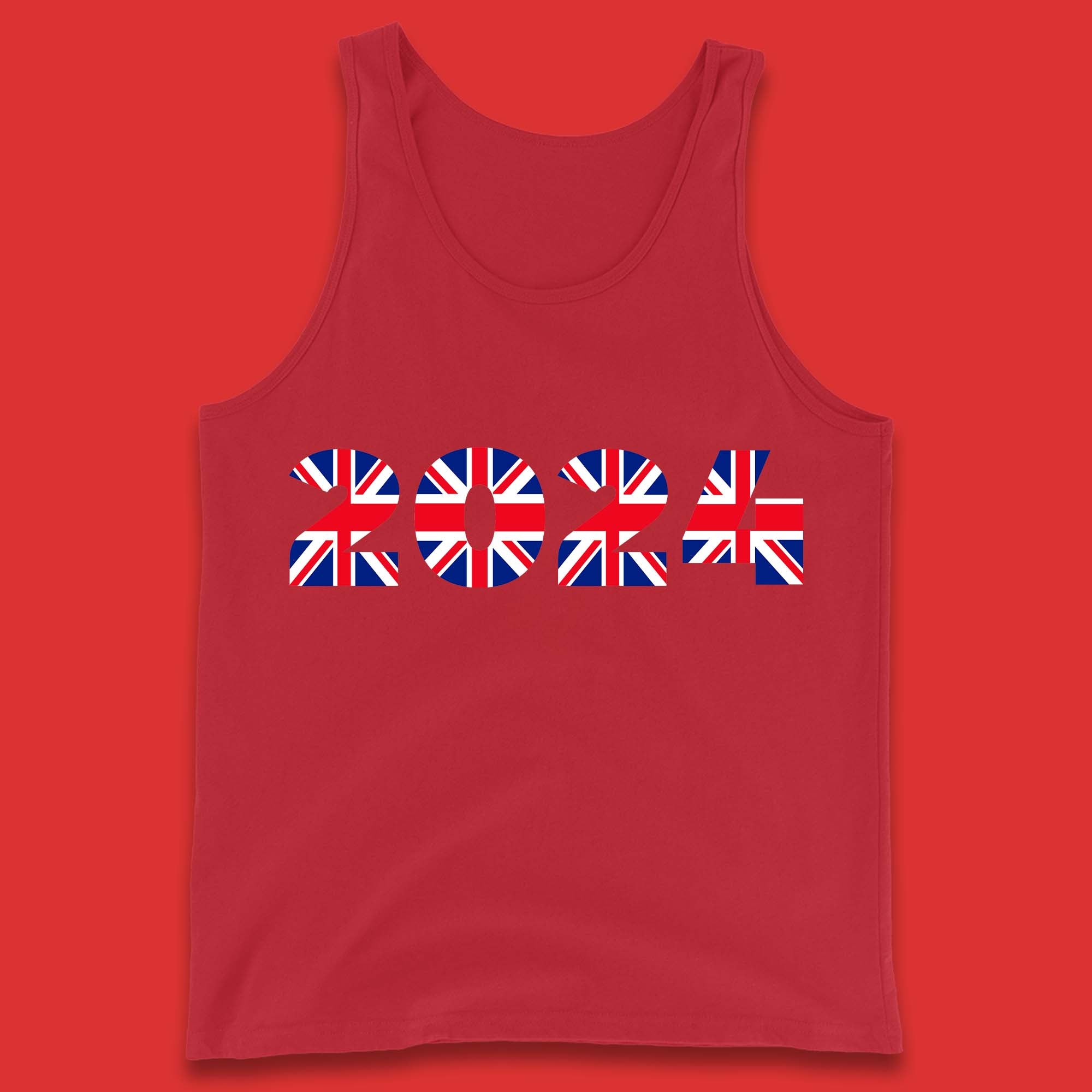 New Year 2024 UK Flag Tank Top – Spoofytees