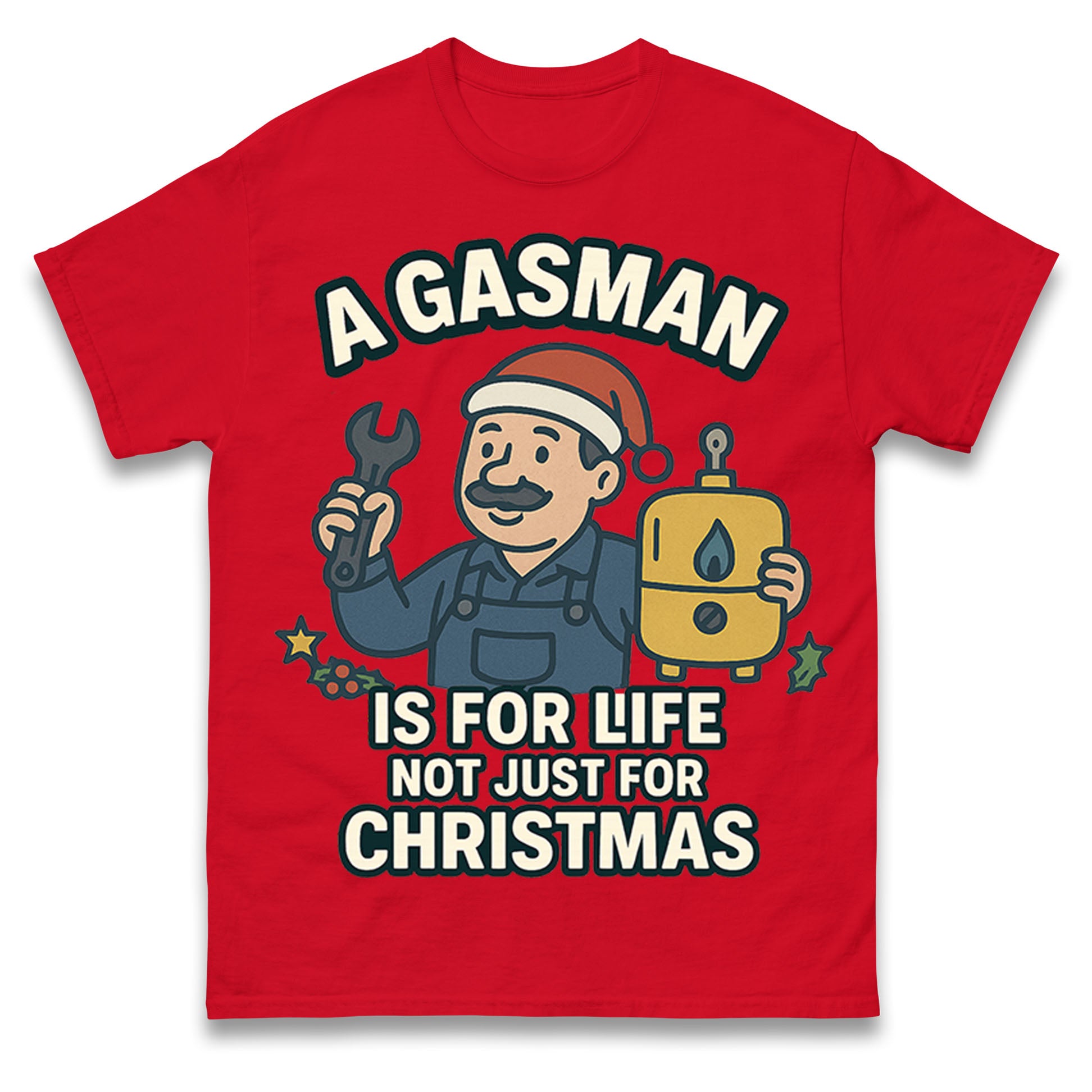 Gasman Christmas T Shirt | Buy Gasman Xmas Merch – Spoofytees