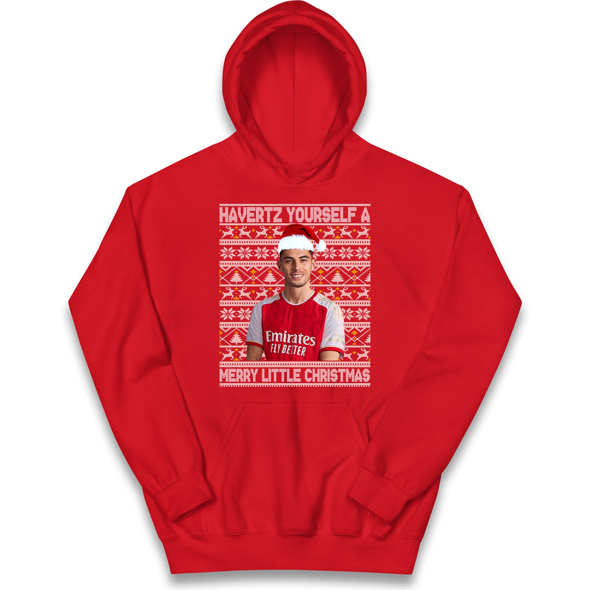 Kai Havertz Christmas Kids Hoodie | Shop For Arsenal FC Sale Uk ...