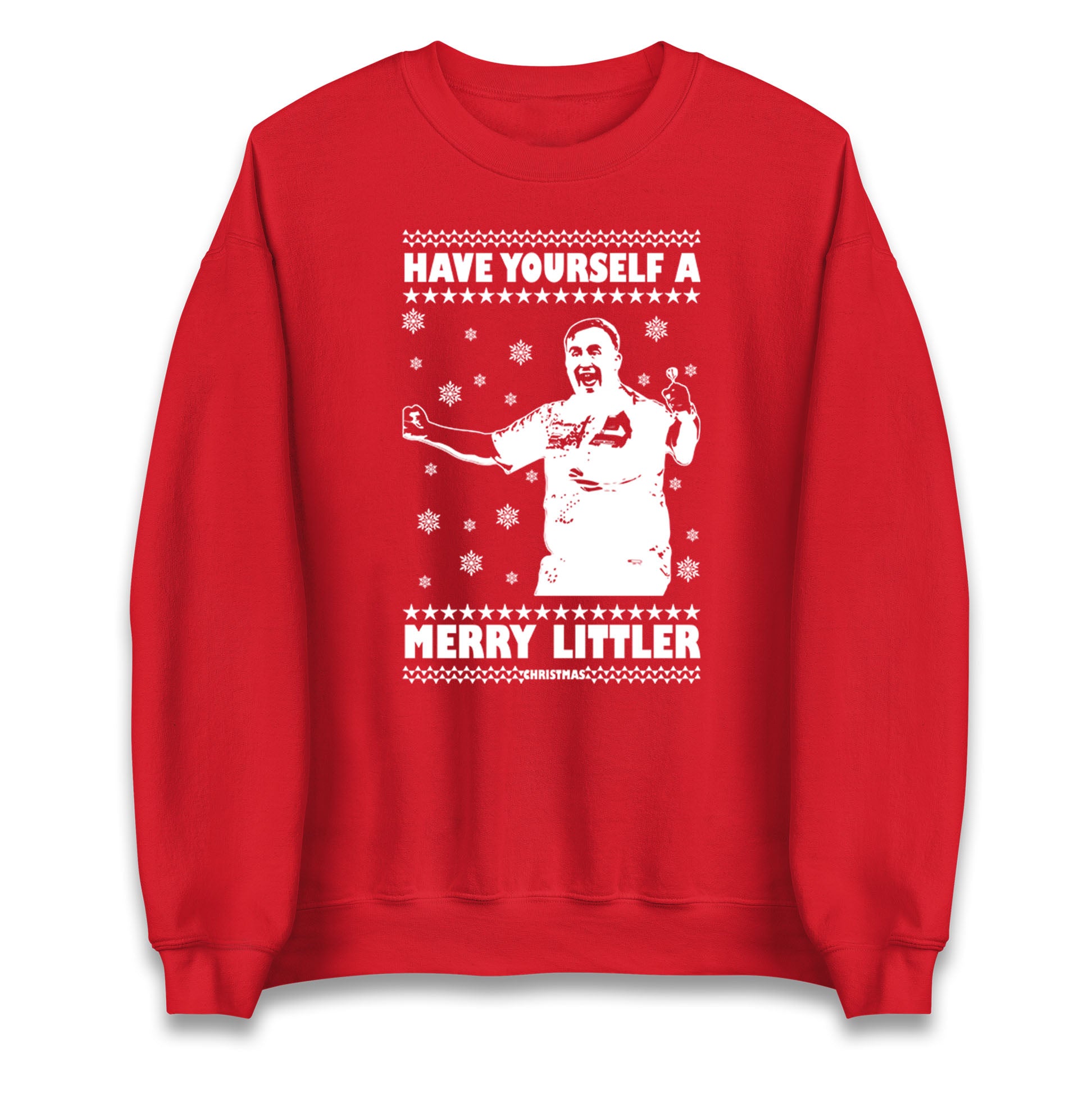 Luke Littler Christmas Jumper | Shop for Darts Xmas Sweaters for Sale ...