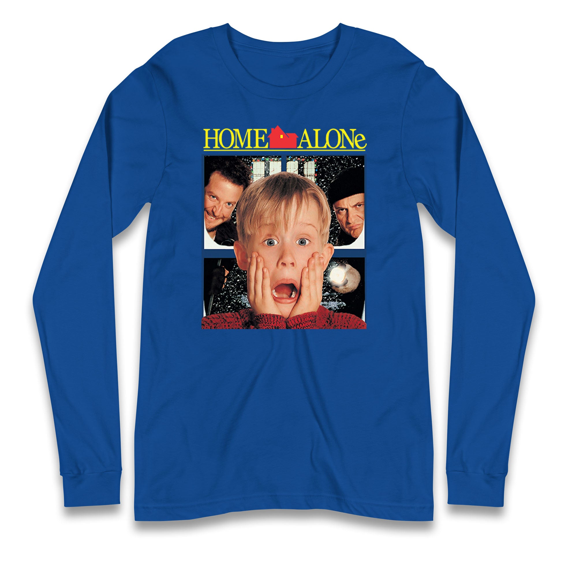 Home Alone Kevin Long Sleeve T-Shirt | Shop for Kevin Clothes – Spoofytees