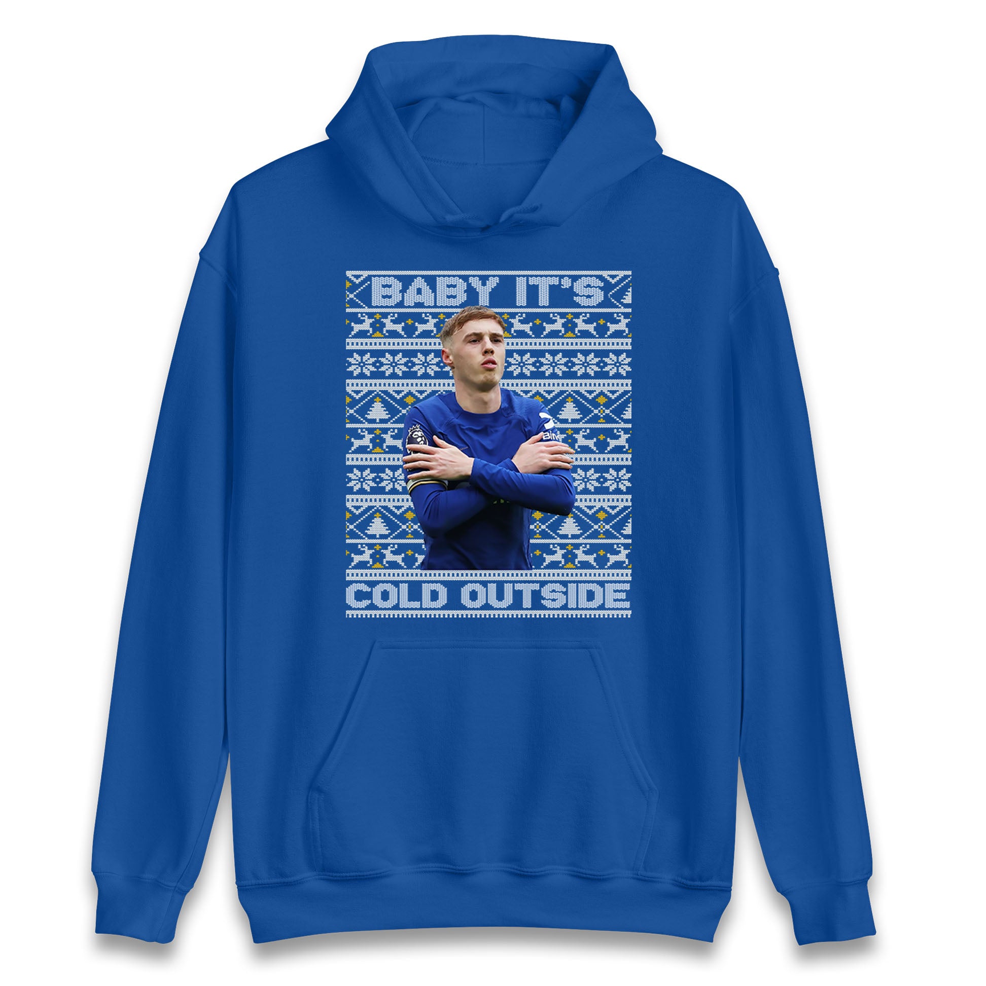 Cole Palmer Christmas Hoodie | Shop For Chelsea FC Clothes – Spoofytees