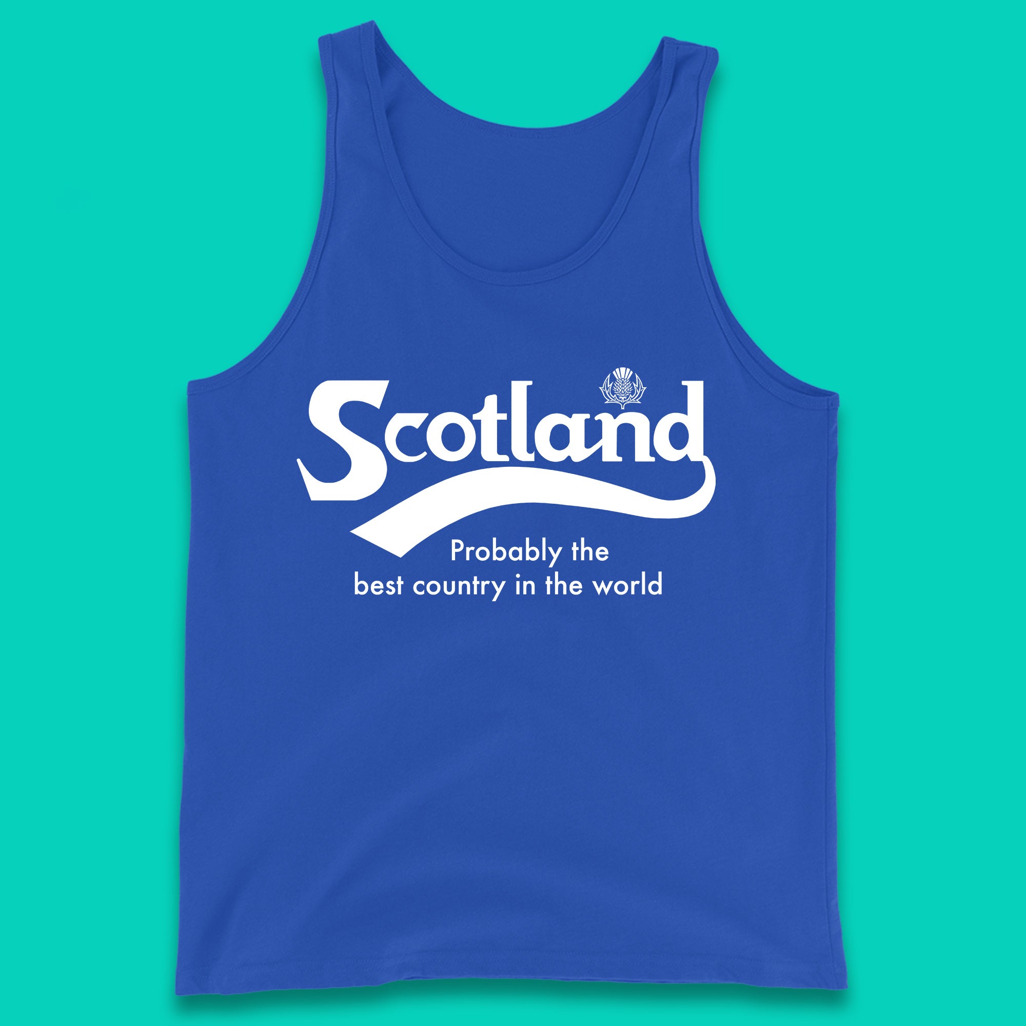 Scotland Vest | Shop Online for Mens Scottish Tank Tops Online – Spoofytees