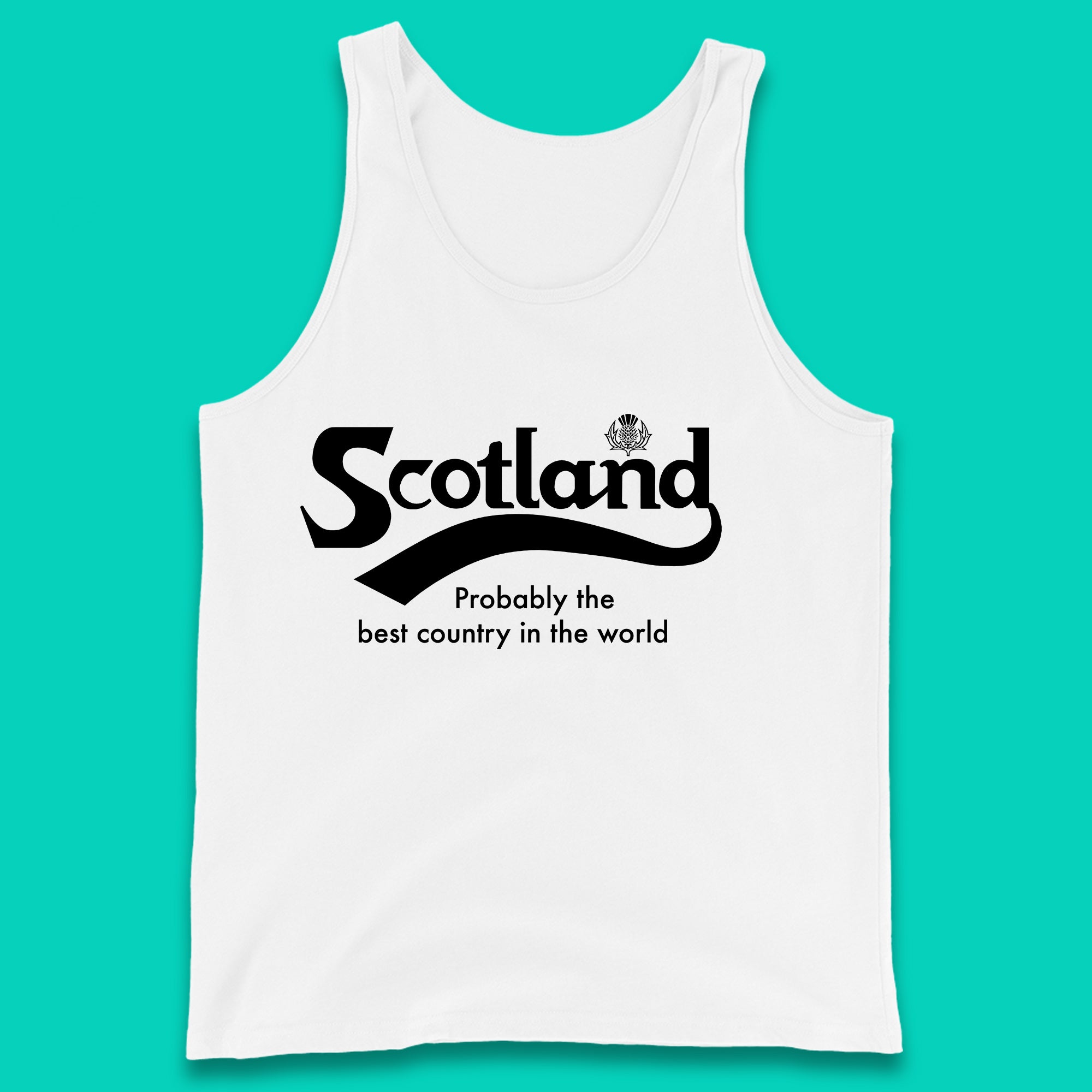 Scotland Vest | Shop Online for Mens Scottish Tank Tops Online – Spoofytees