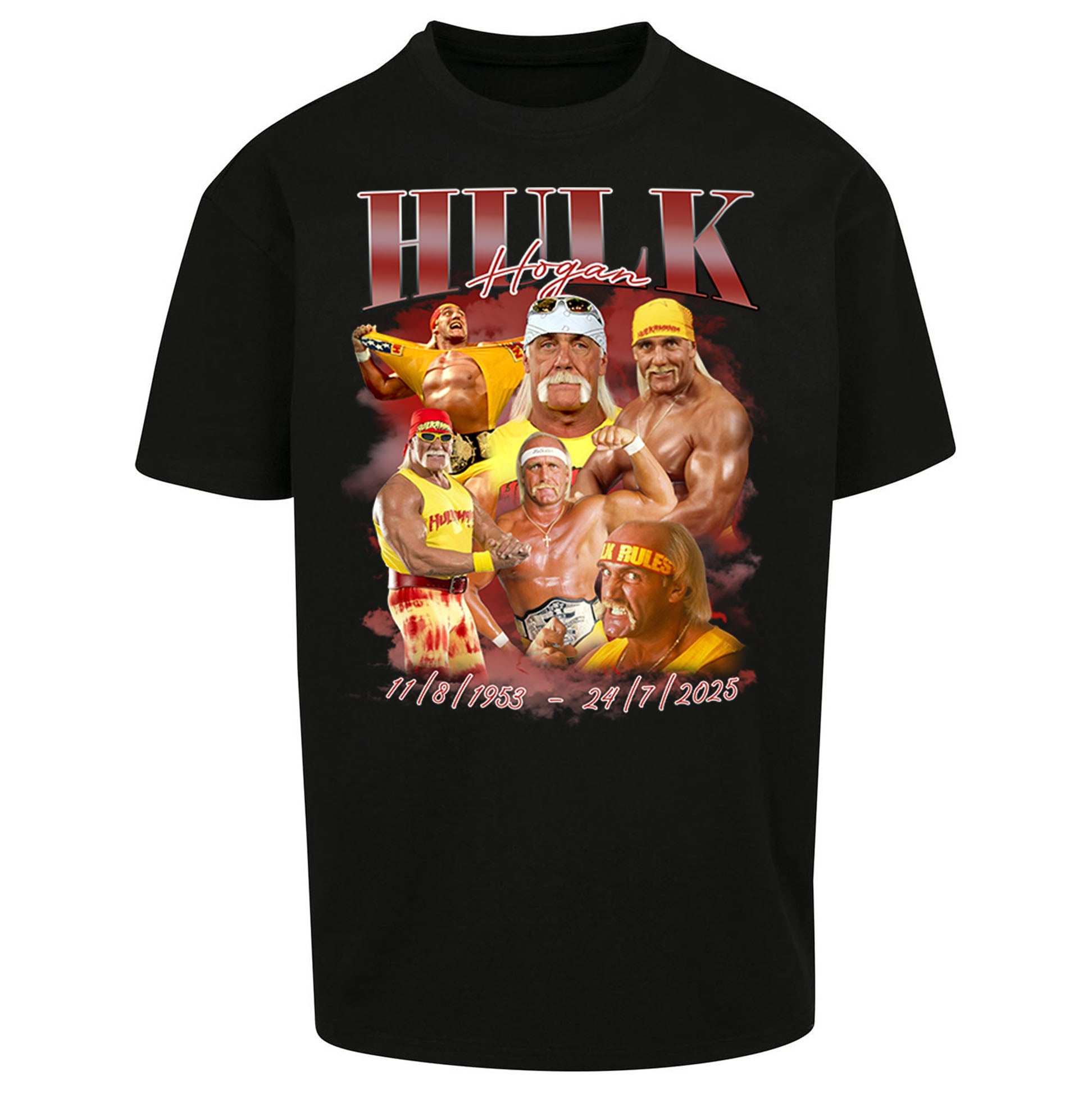 Hulk Hogan Bootleg Oversized T Shirt | Buy For American Wrestler Merch ...