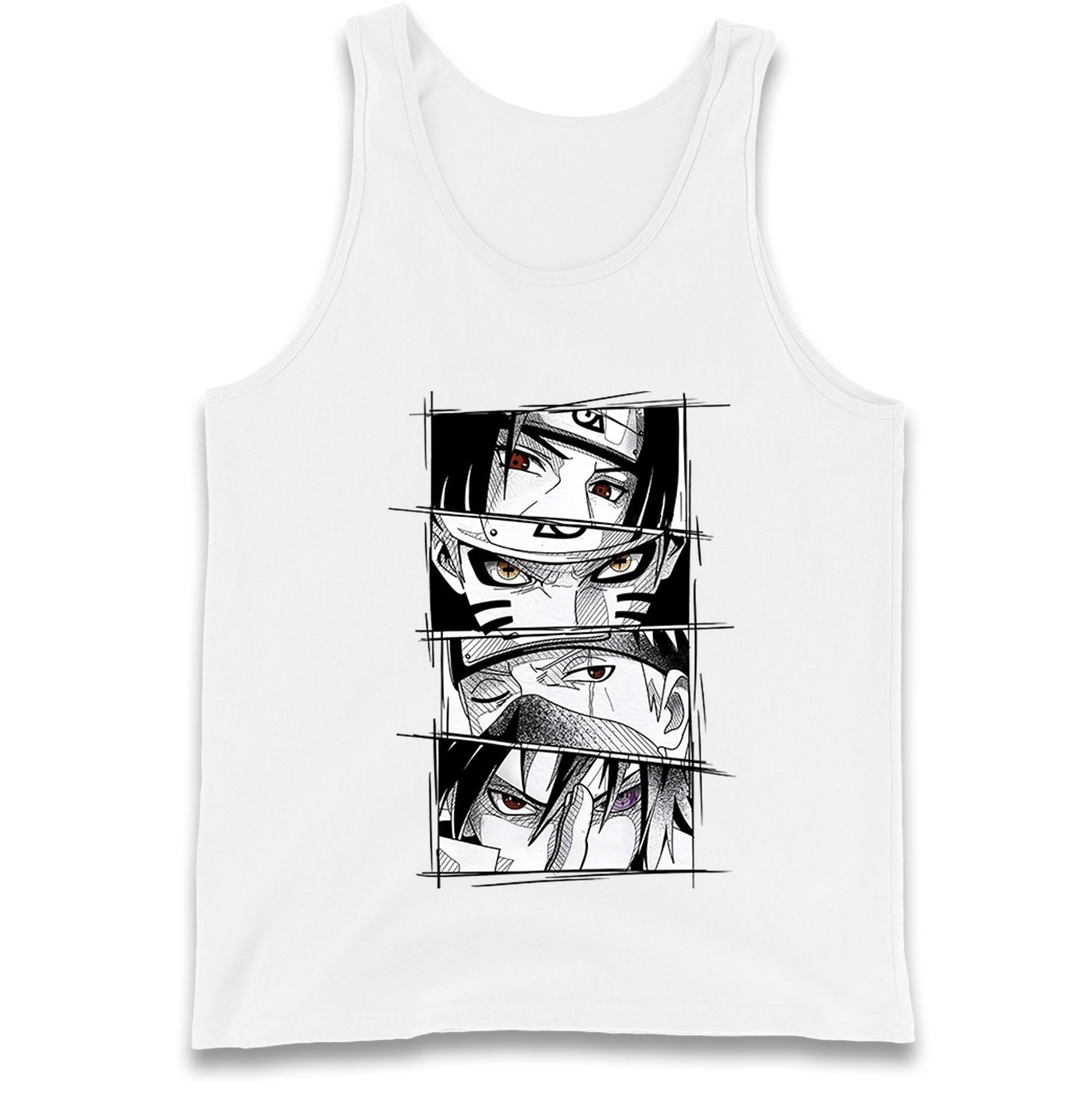 Naruto Shippuden Tank Top | Shop For Naruto characters Clothes – Spoofytees