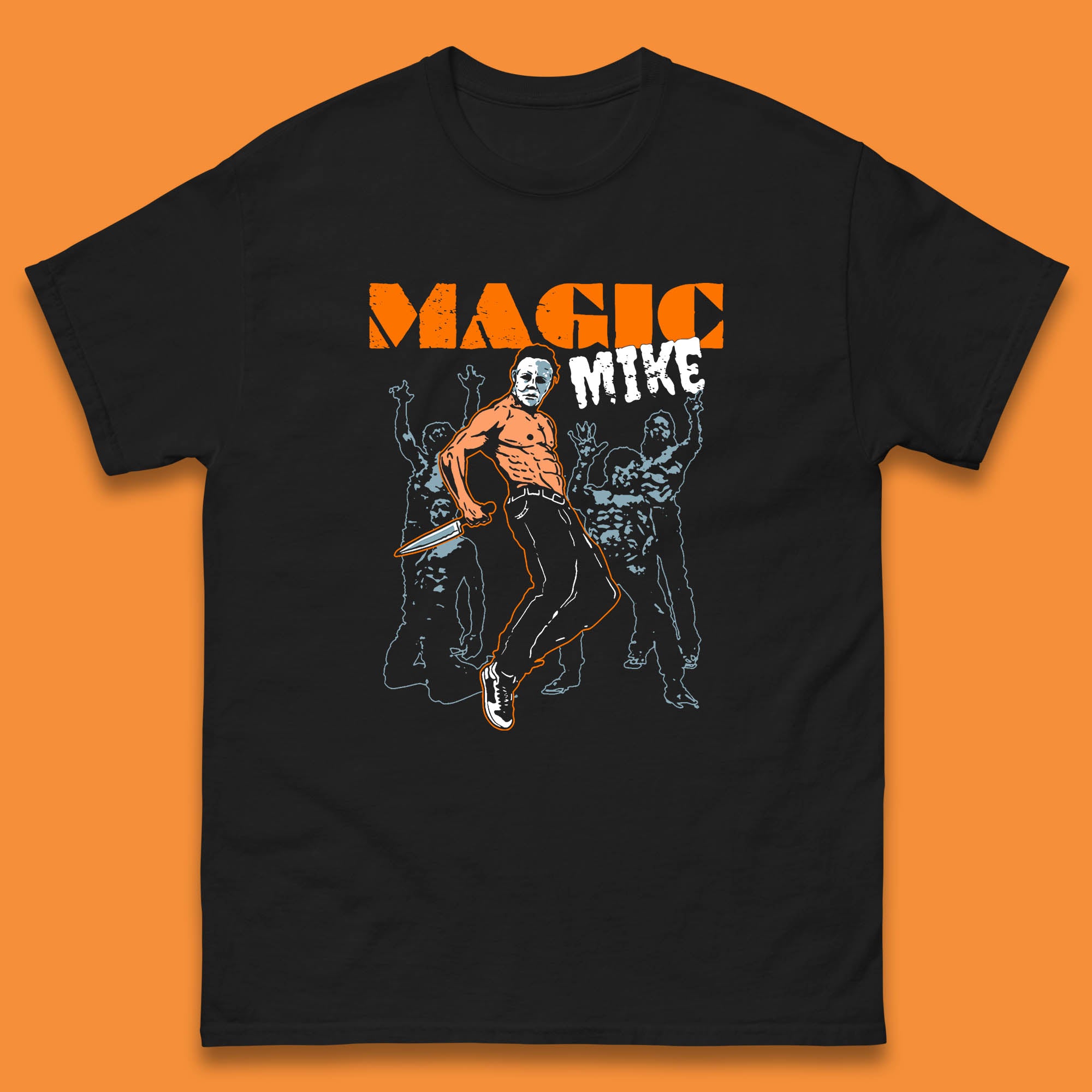 Magic Mike Halloween Michael Myers Horror Movie Vintage Retro Horror N ...