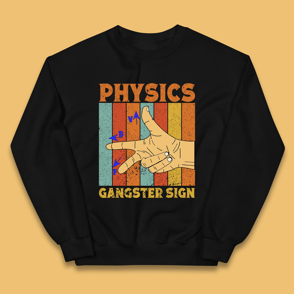 Physics Gangster Sign Right Hand Rule Funny Parody Science Scientist K ...