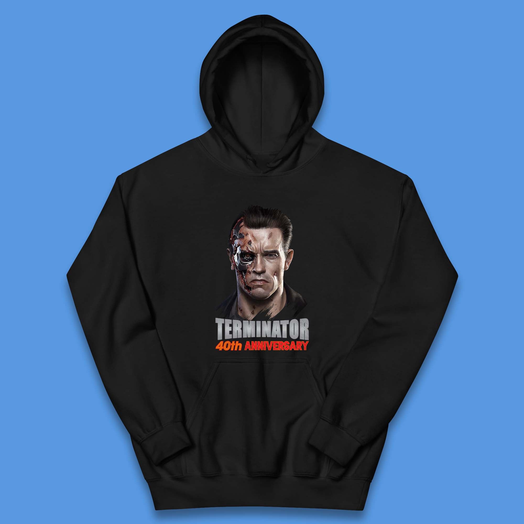 Terminator 40th Anniversary Kids Hoodie – Spoofytees