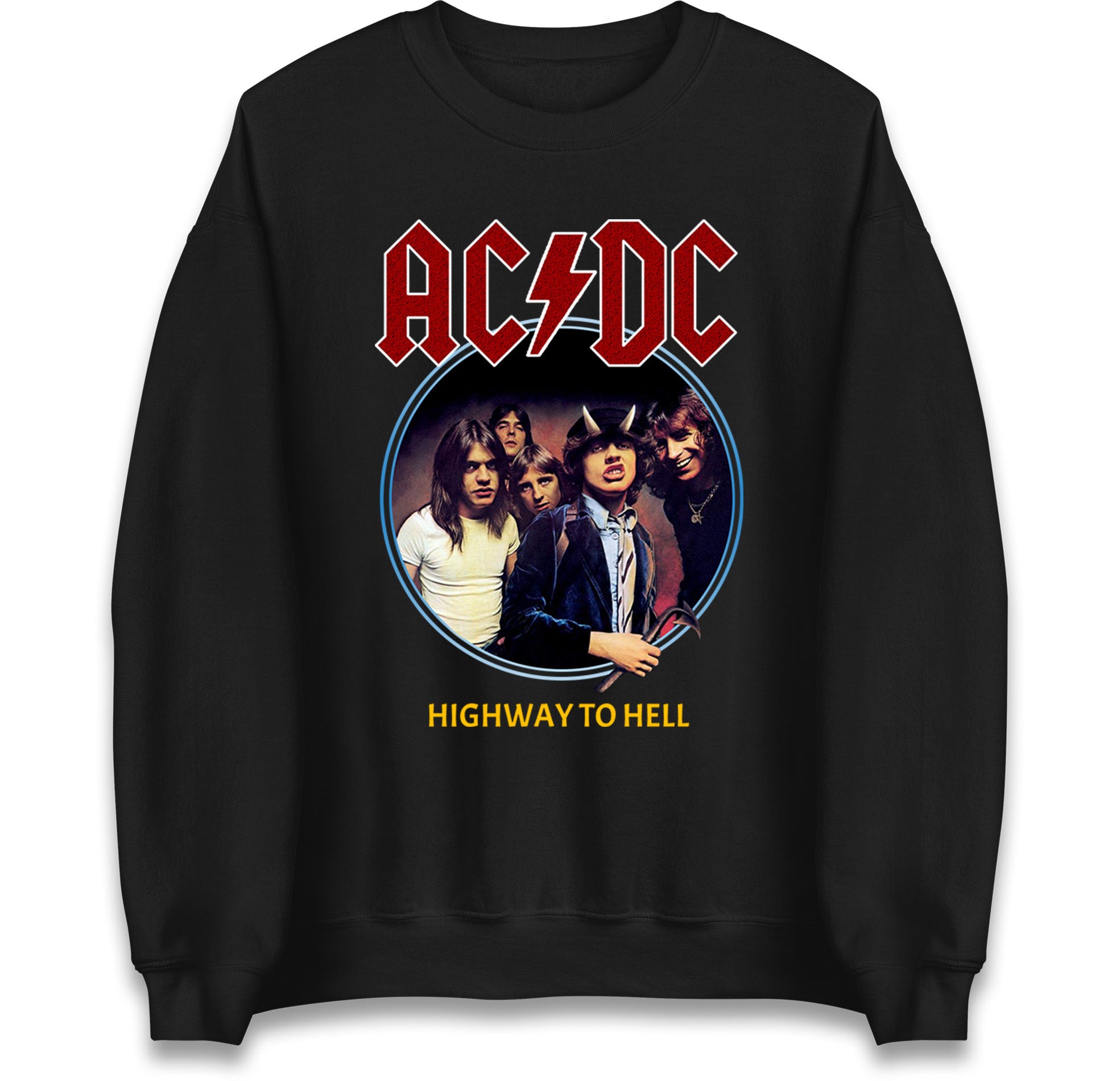 AC DC Highway to Hell Sweatshirt | Shop for Rock Band Jumpers for Sale ...
