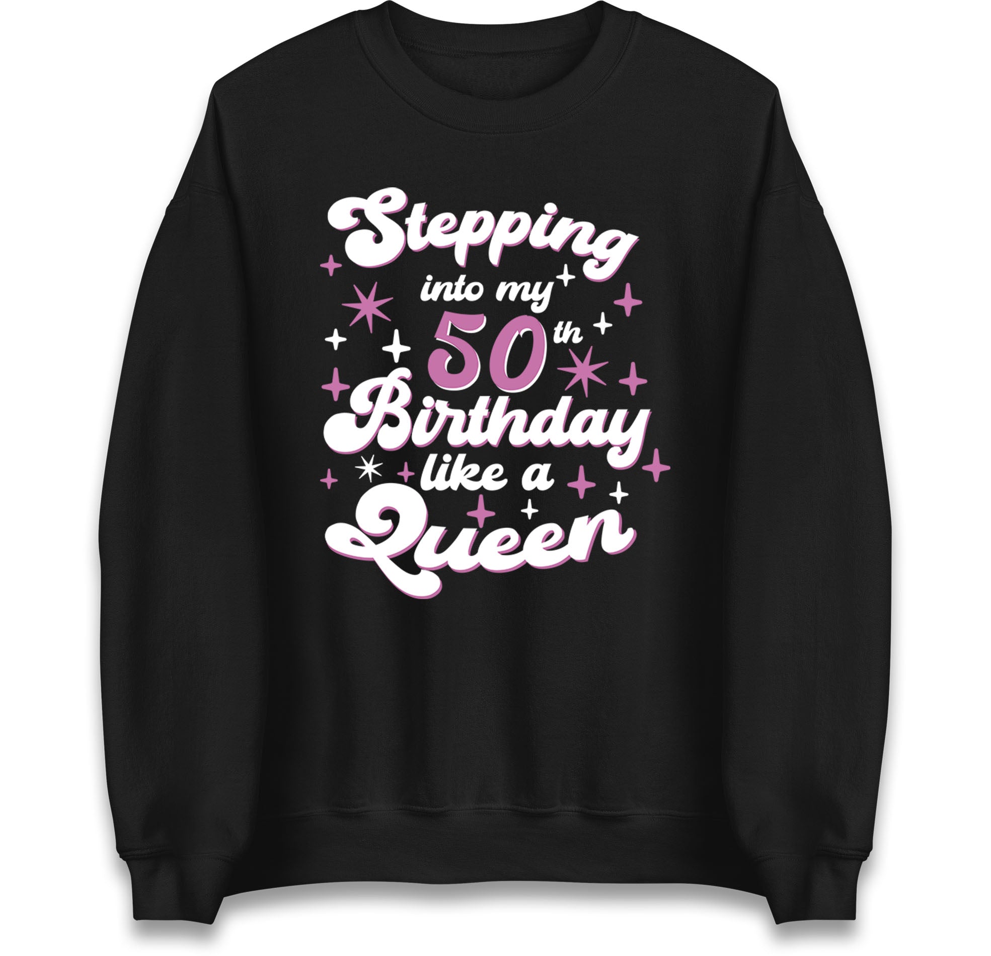 50th Birthday Jumper | Shop For Queen Birthday Clothing – Spoofytees