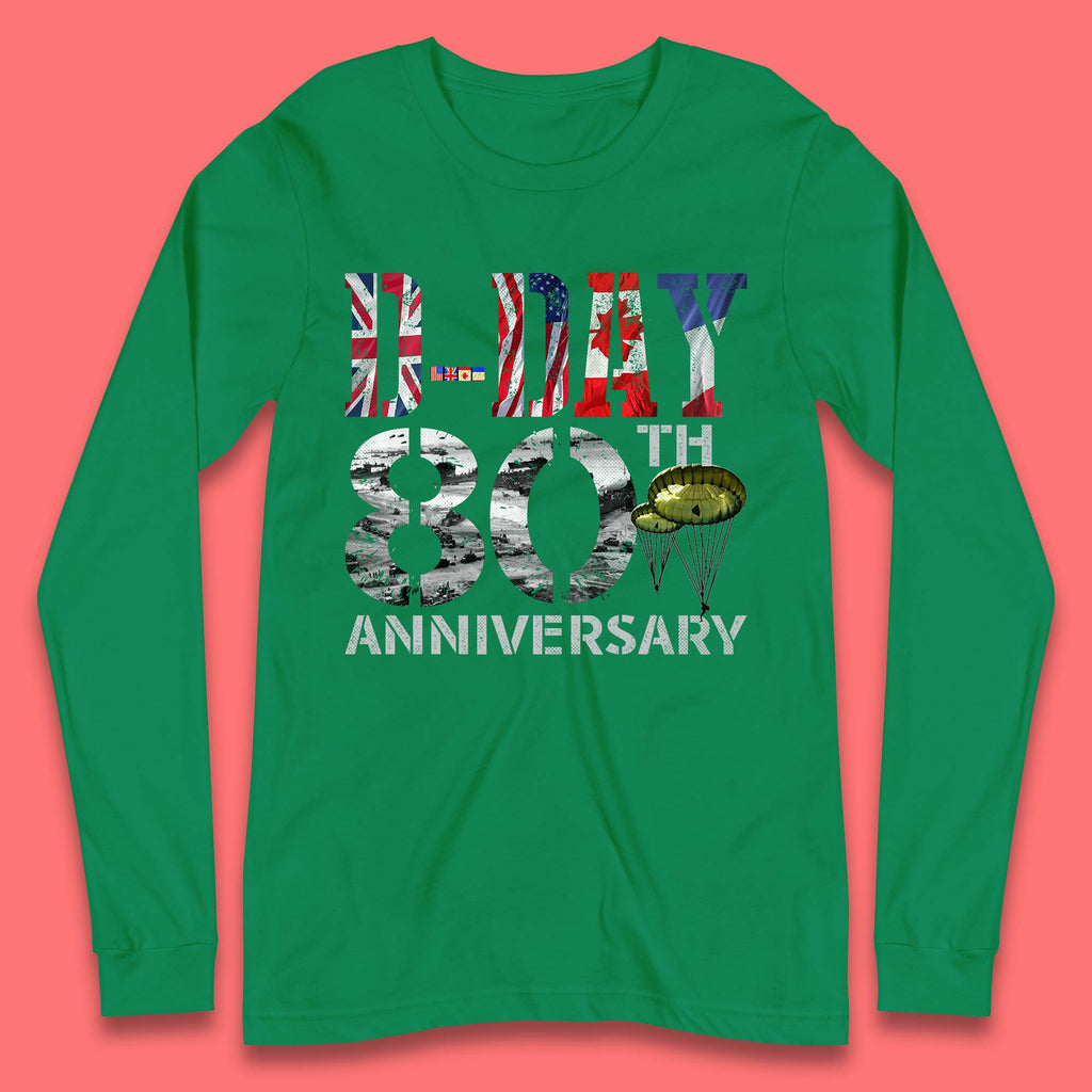 D-Day 80th Anniversary Long Sleeve T-Shirt – Spoofytees