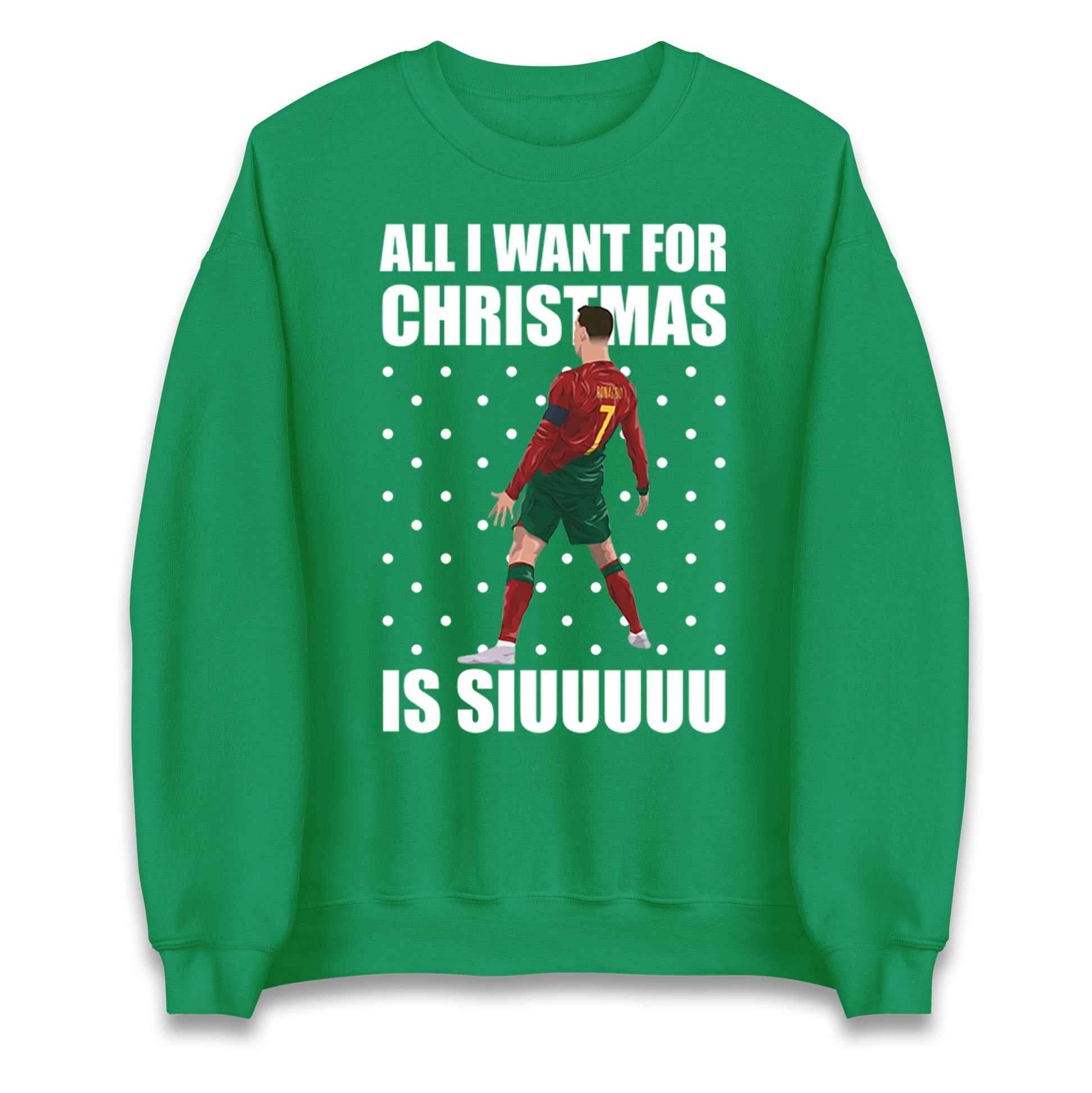Cristiano Ronaldo Christmas Sweater | Shop for Ronaldo Merchandise ...