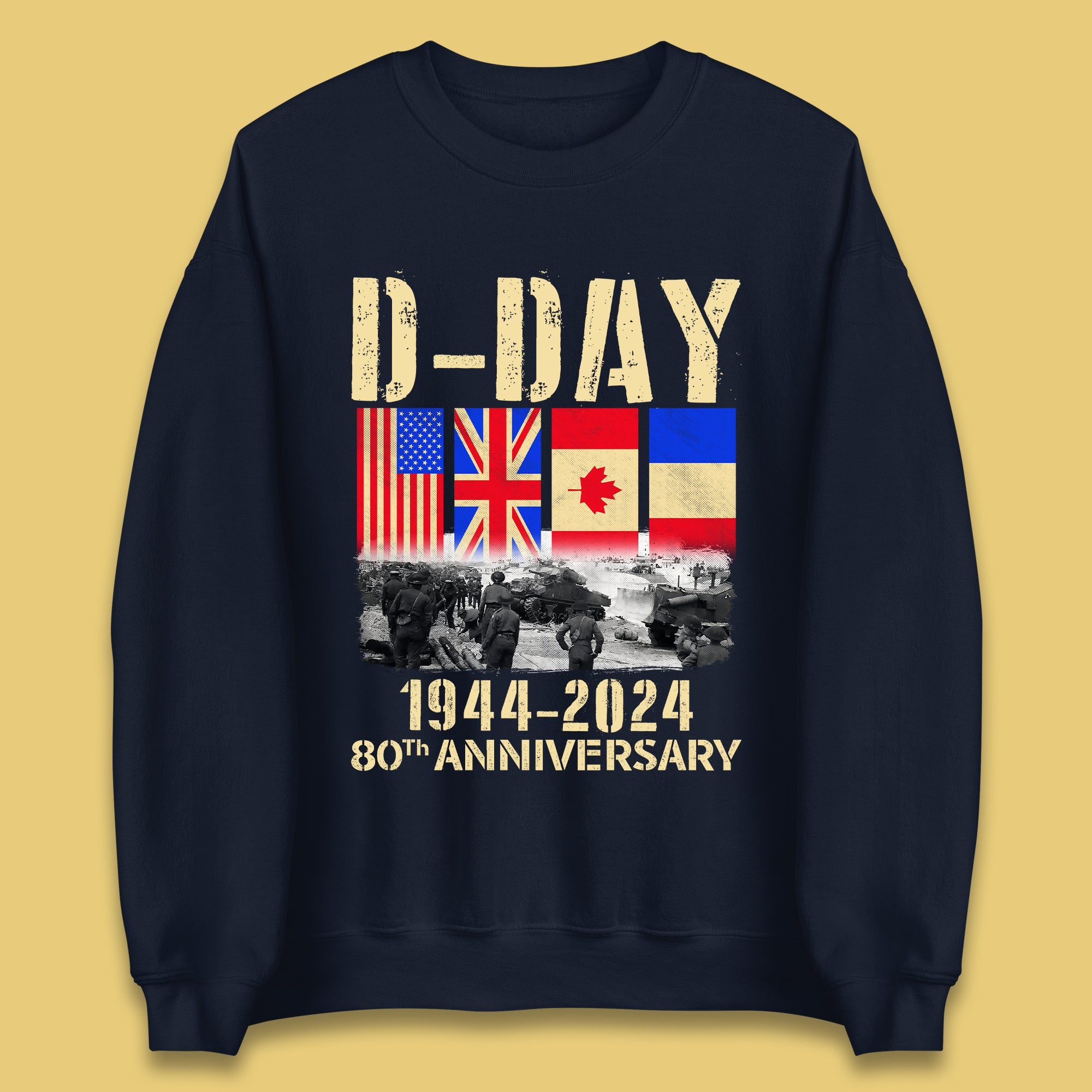 D-Day 80th Anniversary Unisex Sweatshirt – Spoofytees