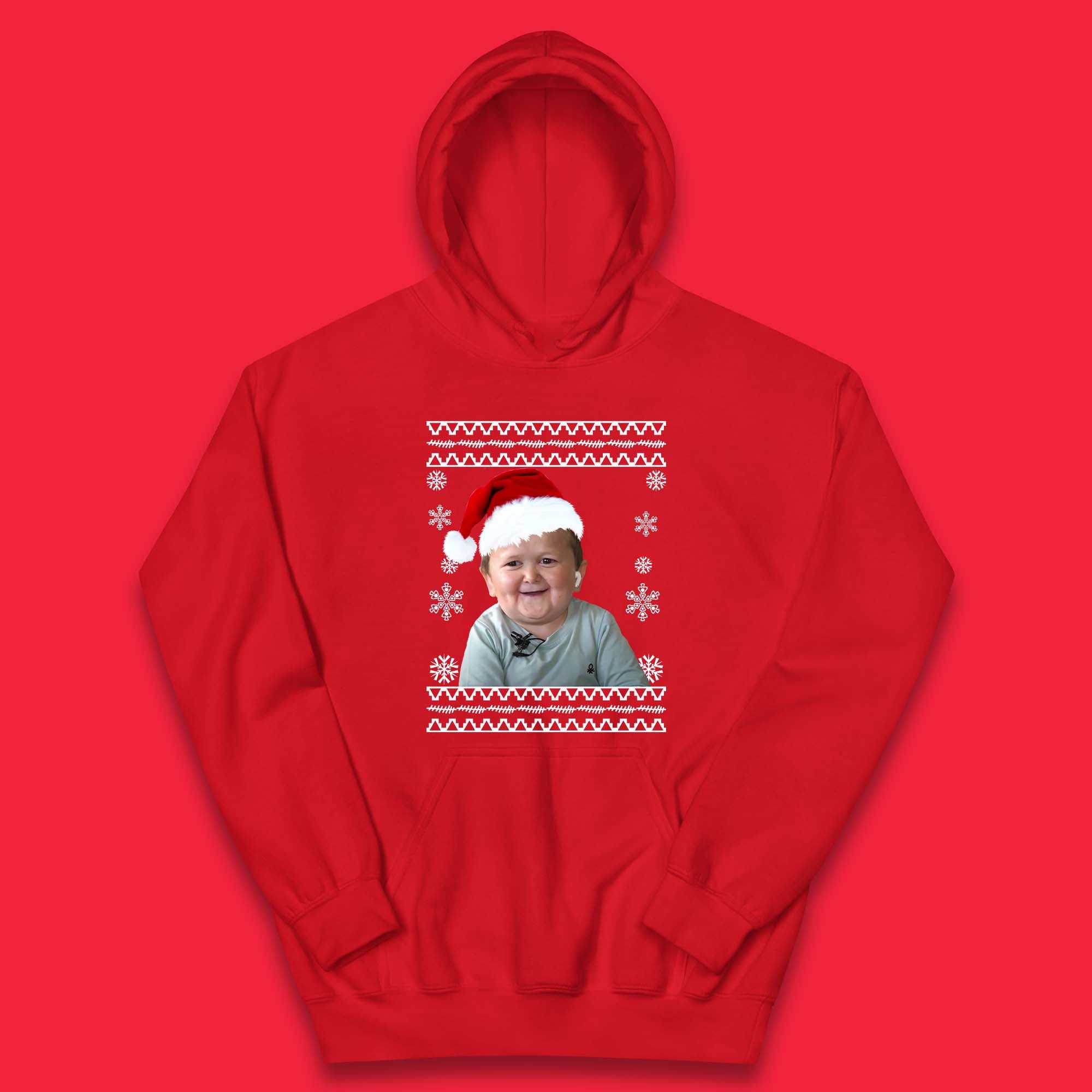 Santa Hasbulla Magomedov Christmas Kids Hoodie – Spoofytees