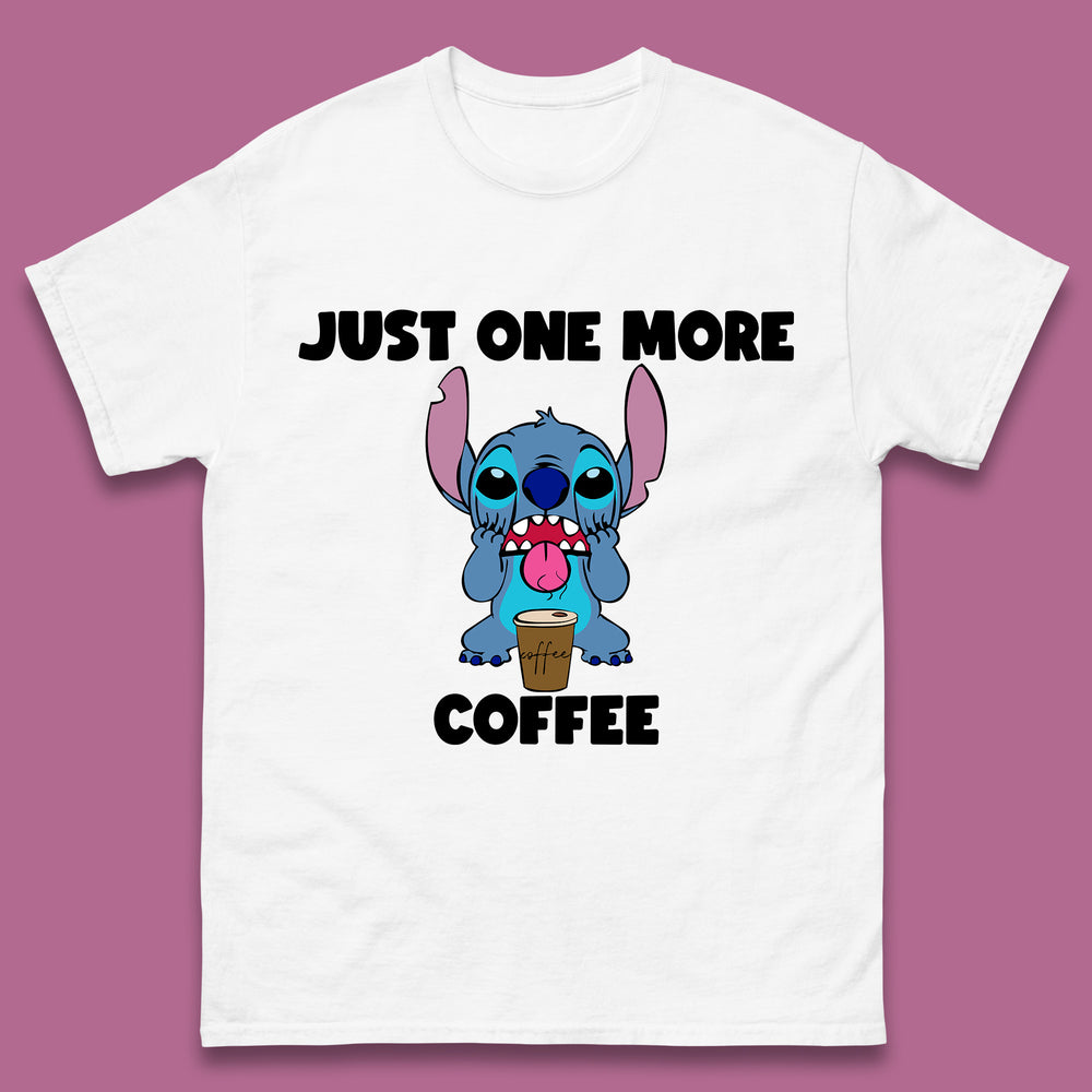 Just One More Coffee Disney Stitch Drink Coffee Disneyworld Lilo & Sti ...