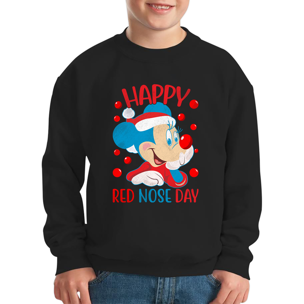Happy Red Nose Day Mickey Mouse Red Nose Day Minnie Mickey Mouse Comic ...