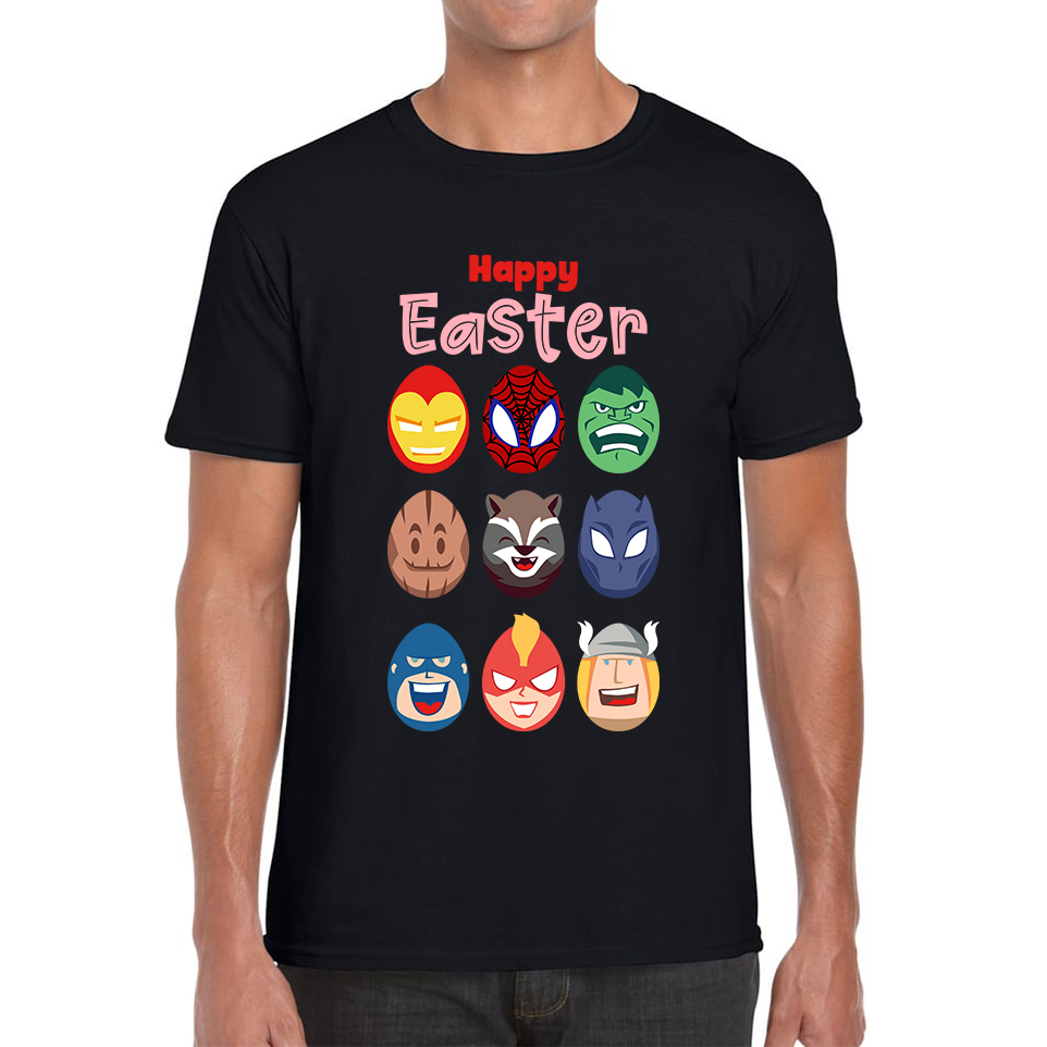 Happy Easter Marvel Avengers Characters Face Avengers Characters Easte ...