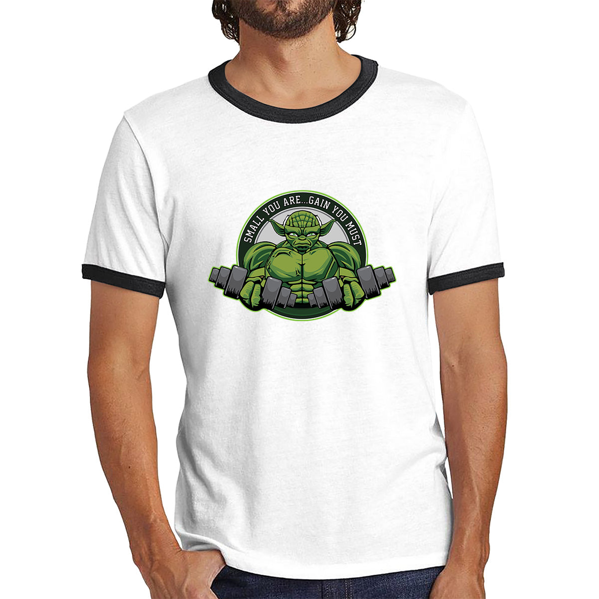 Small You Are Gain You Must Yoda Lifting Star Wars Dagobah Gym Fitness ...