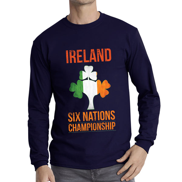 Long Sleeve Ireland Rugby Jersey | Six Nations Merchandise for Sale ...