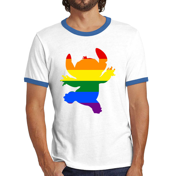 Disney Ohana Stitch Pride LGBT Lilo & Stitch Comedy Cartoon Pride Mont ...