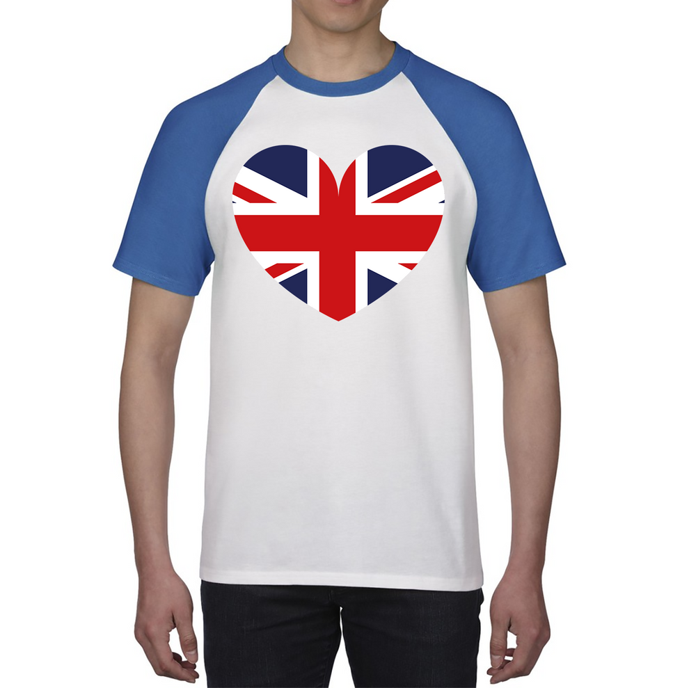 Uk Flag Heart Shape Battle Of Boyne's Queen Platinum Jubilee British R ...