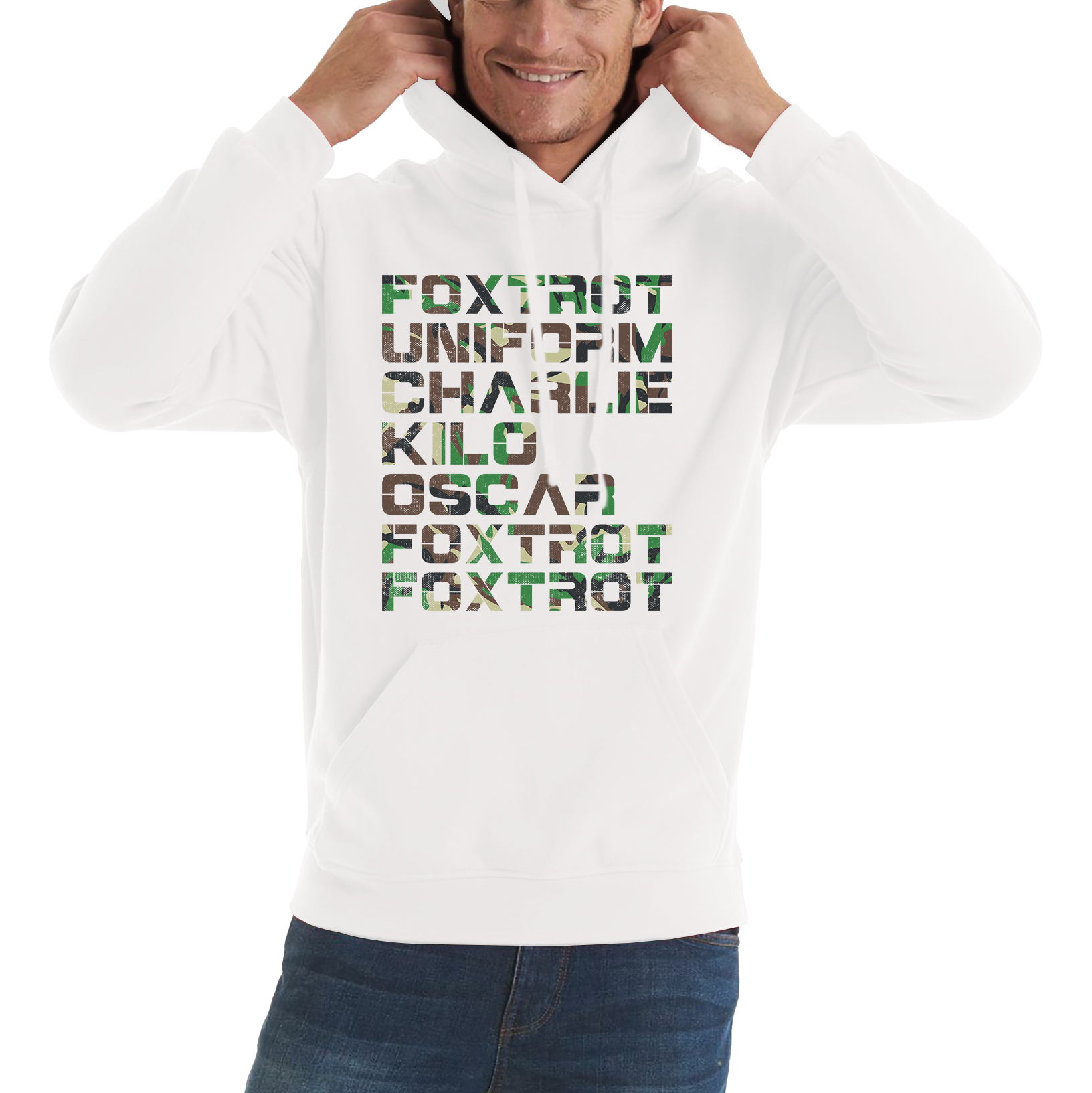 Foxtrot Uniform Charlie Kilo Oscar Foxtrot Camo Fitness Phonetic Alpha ...
